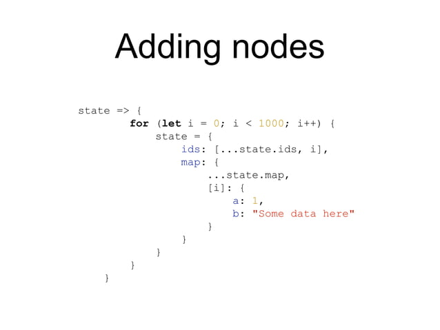 Immutable Libraries for React | PPT