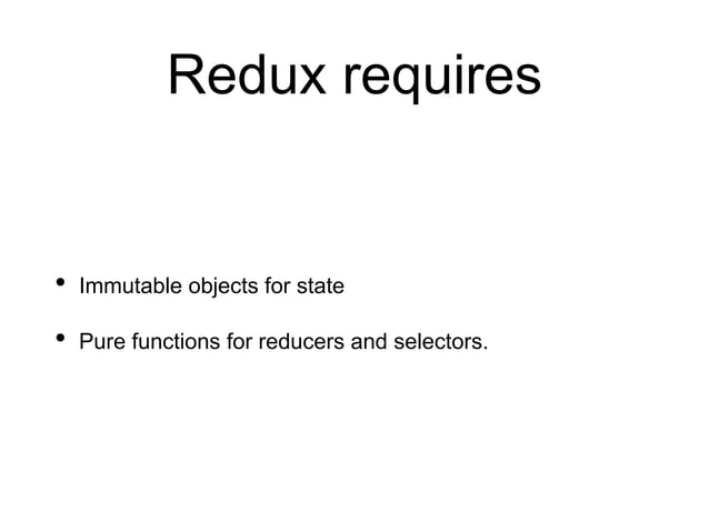 Immutable Libraries For React Ppt