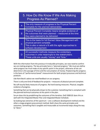 Immutable Principles Of Project Management (V7 Final Cmu) | PDF