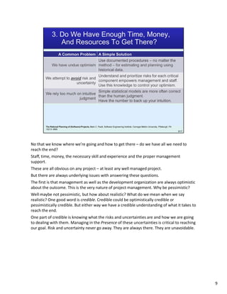 Immutable Principles Of Project Management (V7 Final Cmu) | PDF