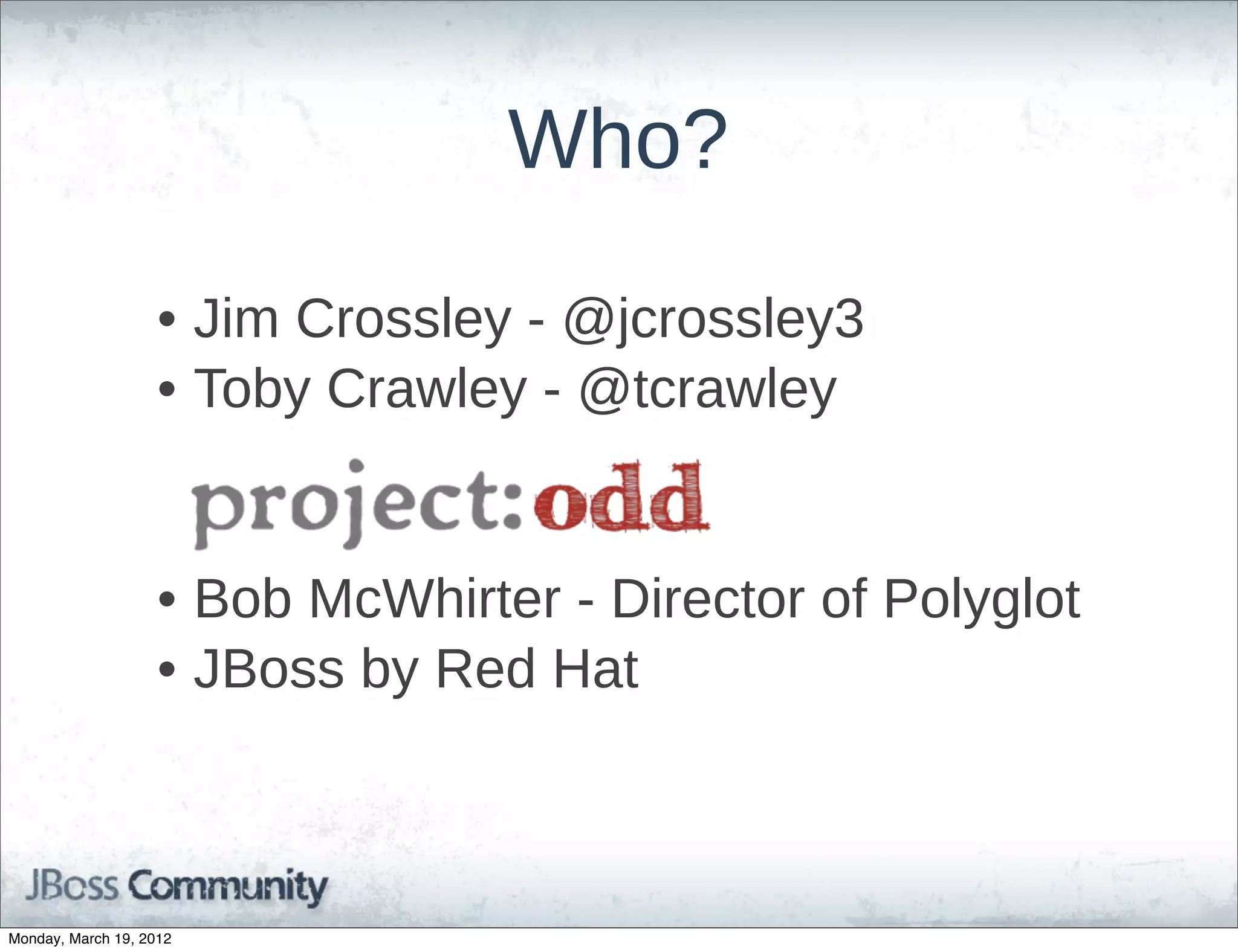 Introducing Immutant | PDF