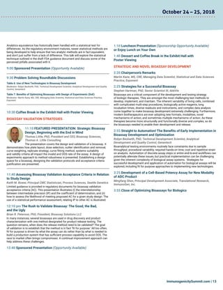 CHI's Immunogenicity & Bioassay Summit 2018 | PDF
