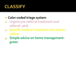Imnci -integrated management of neonatal and childhood illness | PPTX