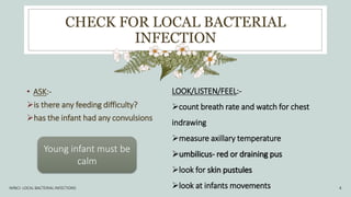 IMNCI- LOCAL BACTERIAL INFECTIONS.pptx