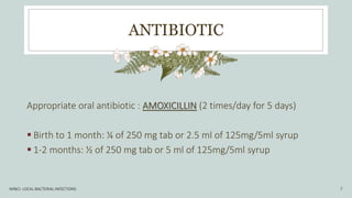 IMNCI- LOCAL BACTERIAL INFECTIONS.pptx