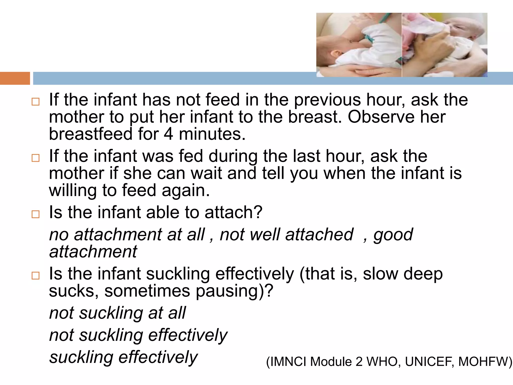 Integrated management of Neonatal and Childhood illness among Infants ...