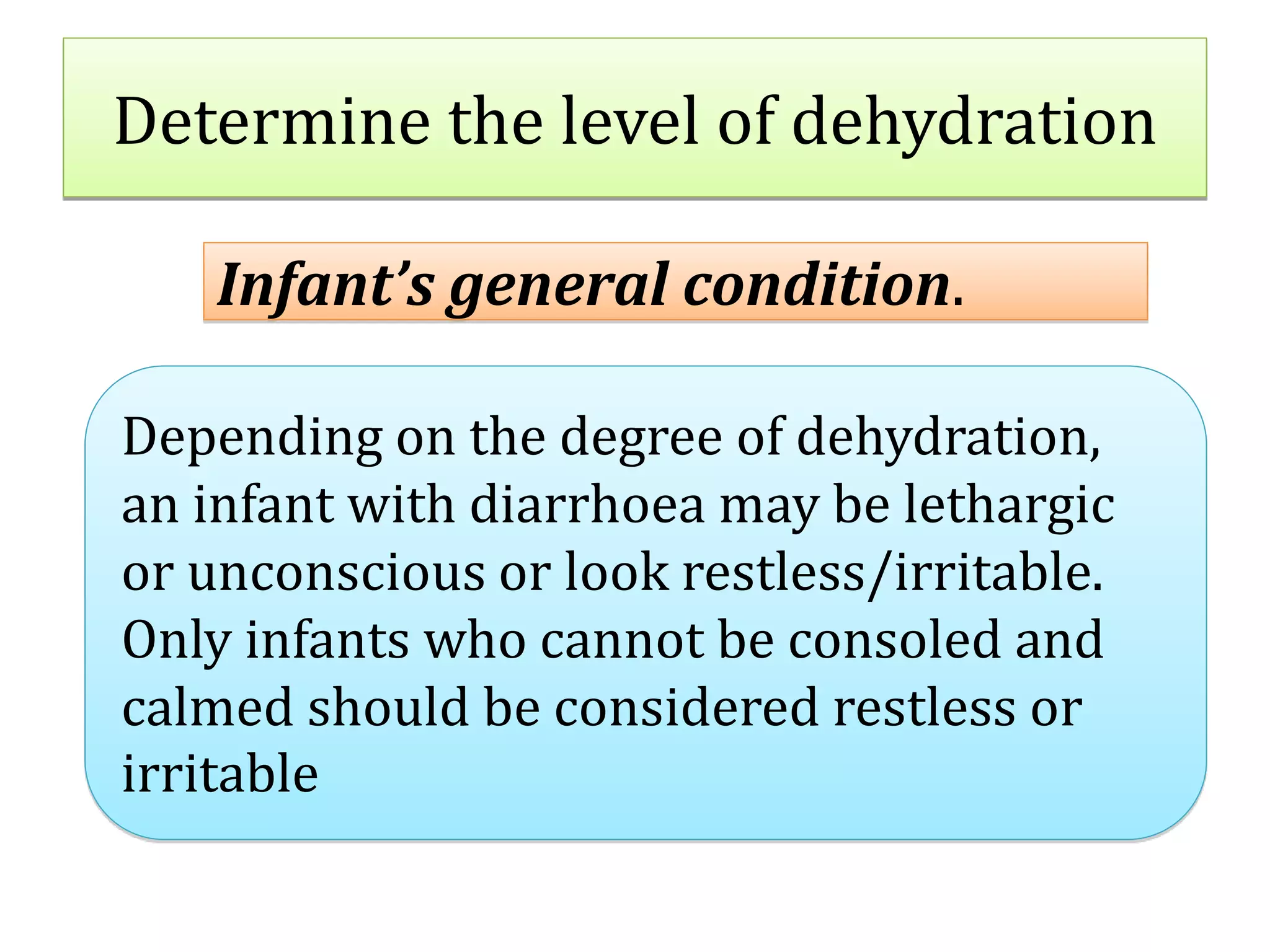 IMNCI: Diarrhoea | PPTX