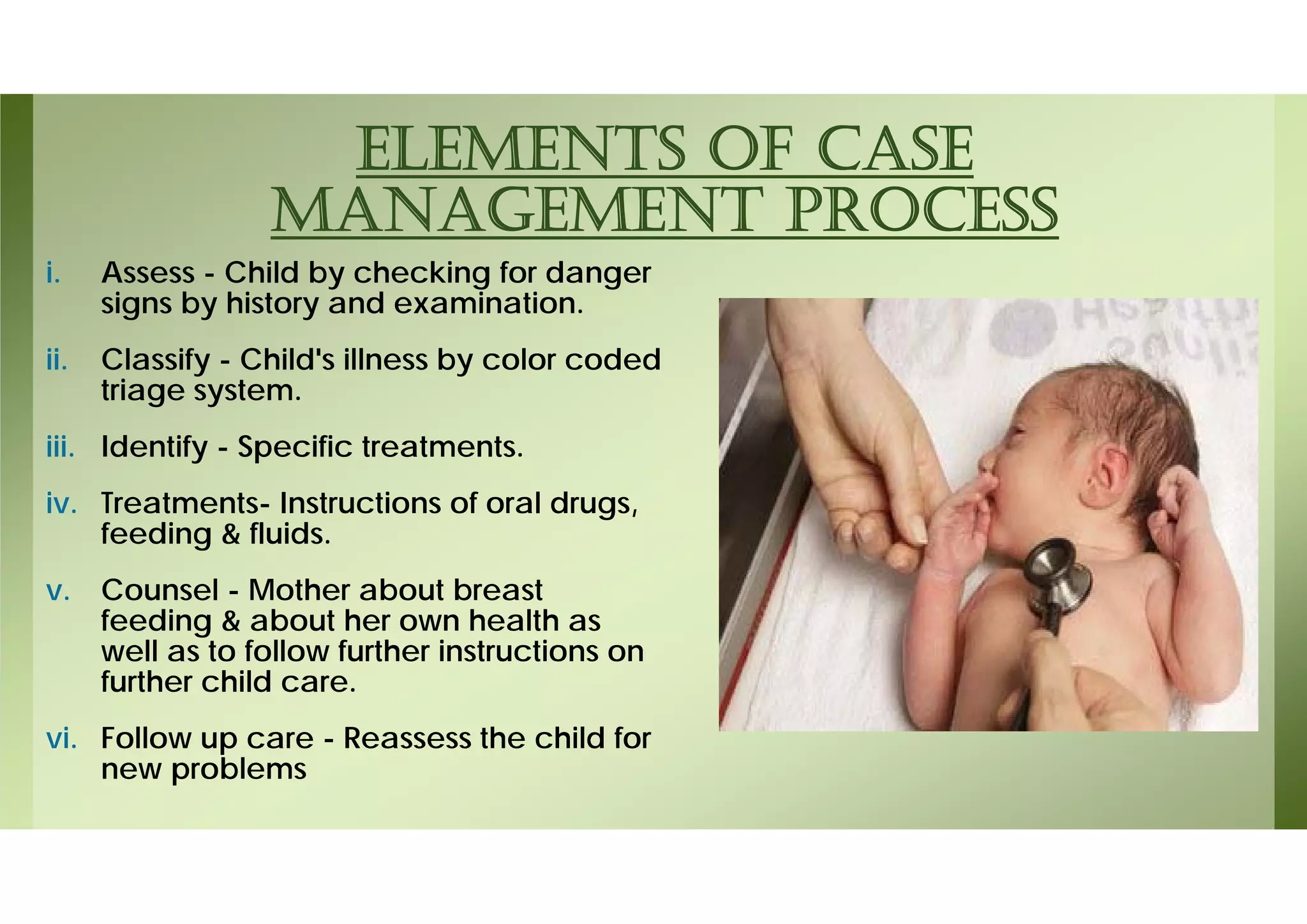 Imnci (integrated management of neonatal and childhood | PDF
