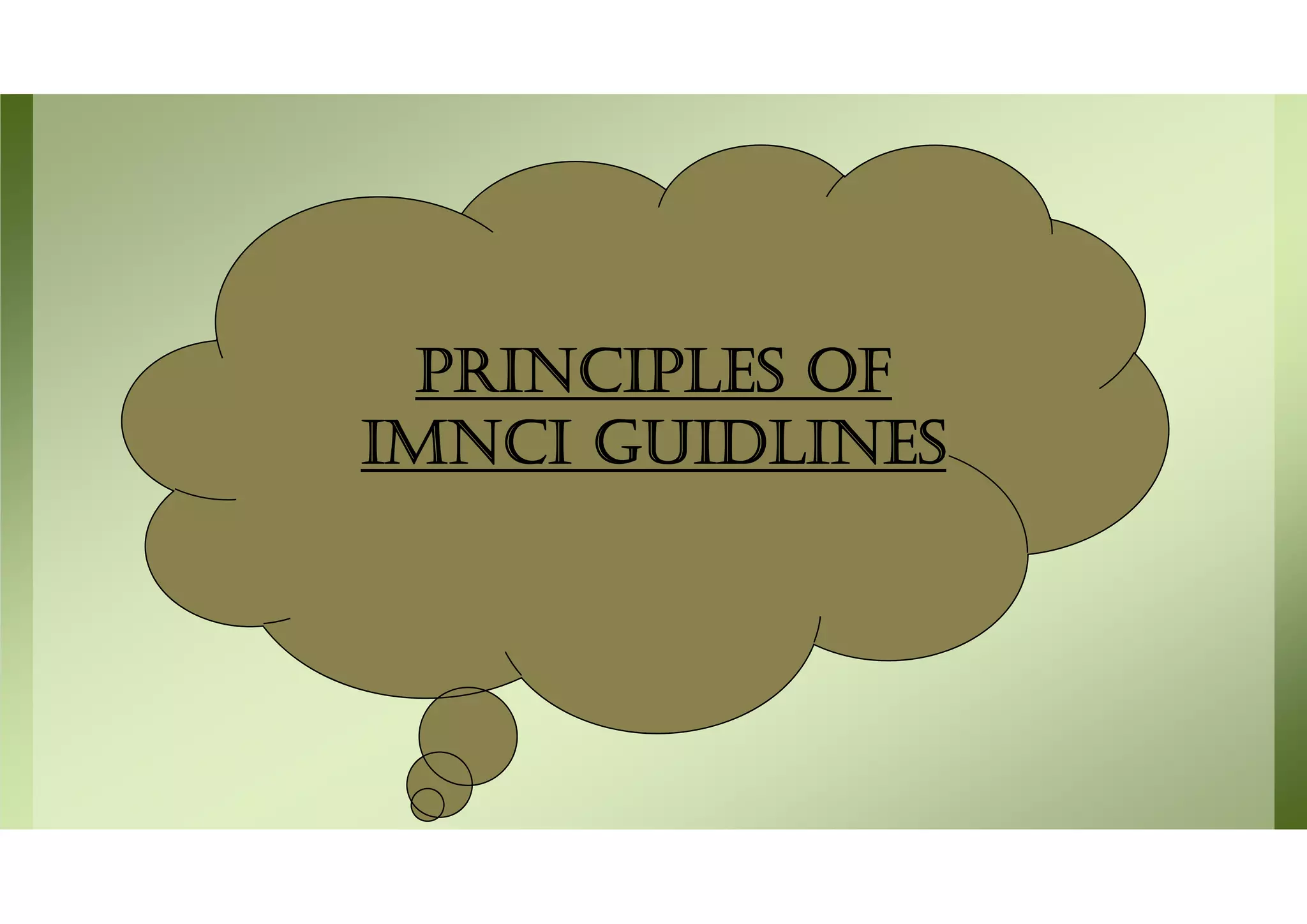 Imnci (integrated management of neonatal and childhood | PDF