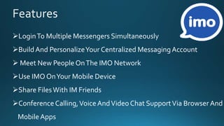 Imo app | PPTX