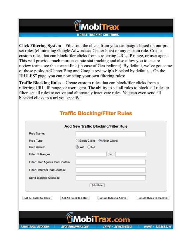 iMobiTrax Overview | PDF