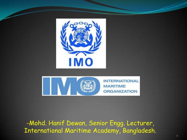 IMO & Conventions | PPTX