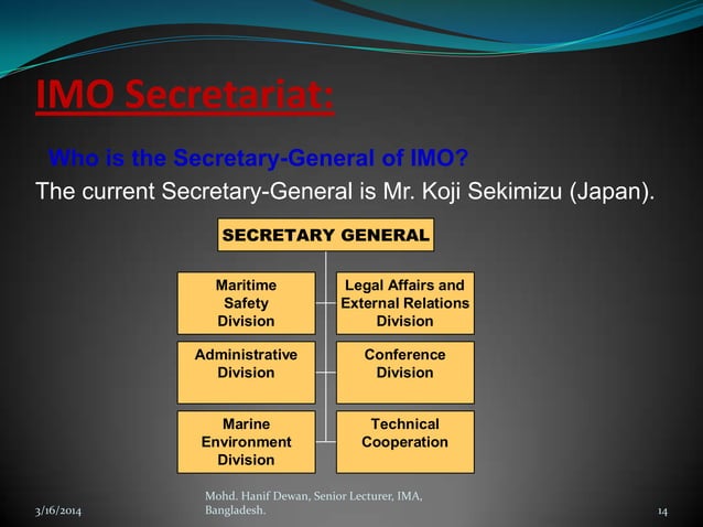 IMO & Conventions | PPTX