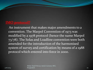 IMO & Conventions | PPTX
