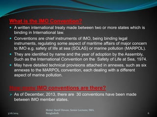 IMO & Conventions | PPTX