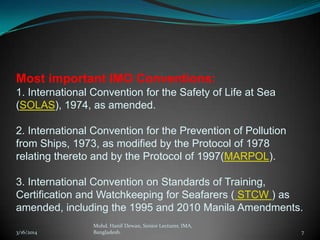 IMO & Conventions | PPTX