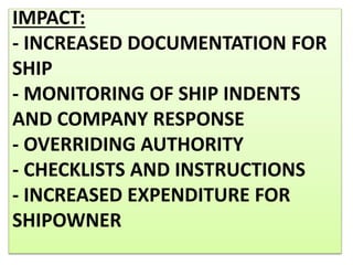 Imo conventions | PPTX | Cruises | Travel Type