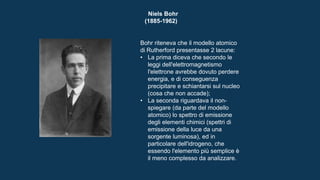 La storia dei modelli atomici: da Dalton a Bohr. | PPTX