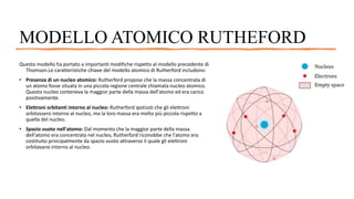I Modelli Atomici: Bhor, Rutherford, Dalton, Thomson.pptx