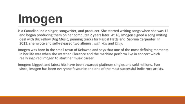 Artist Introduction | ODP