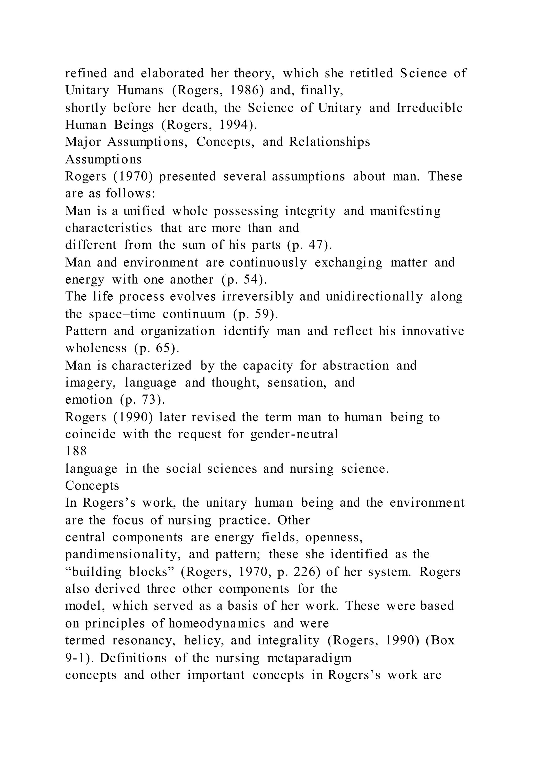 Imogene king king’s conceptual system and theory of goal attainm | DOCX