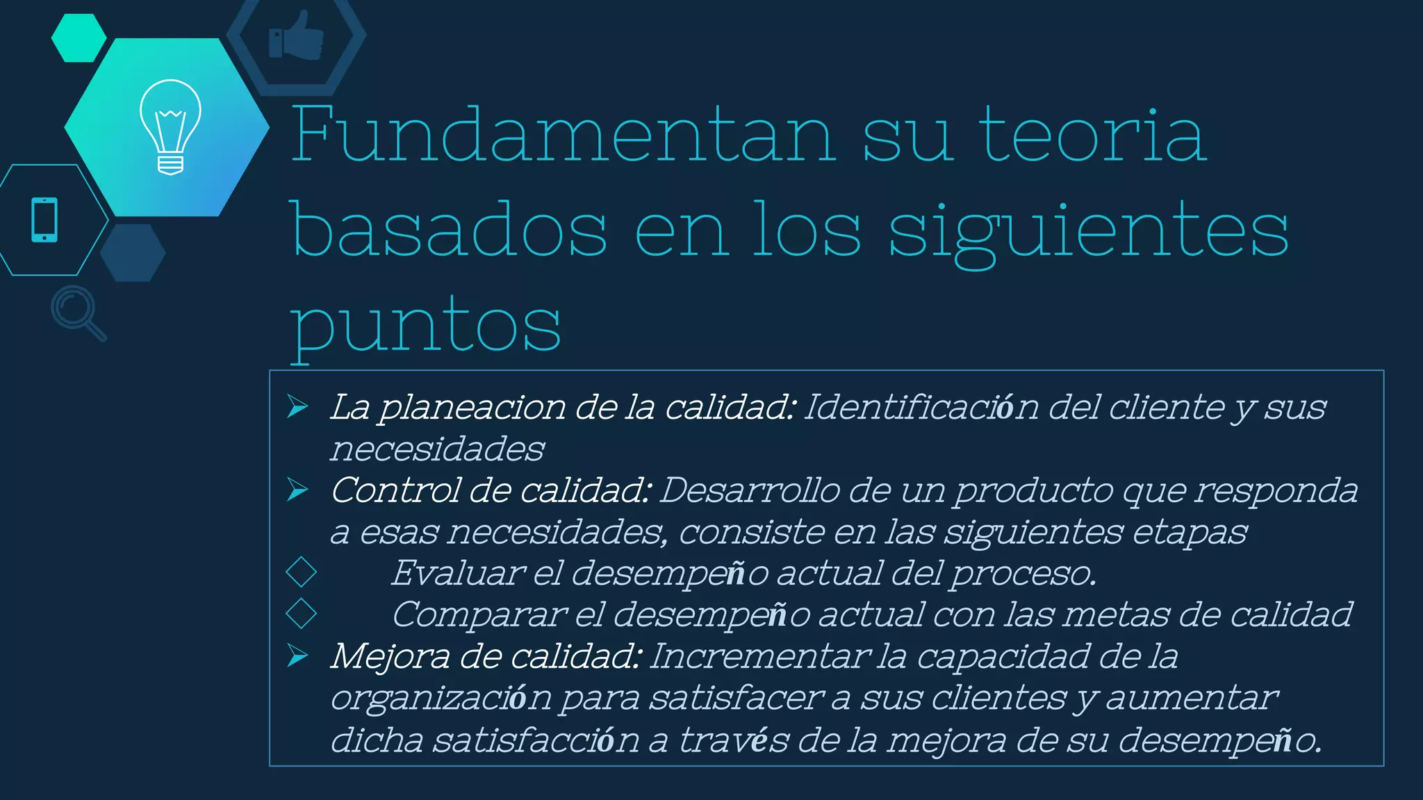 Modelo de Calidad de JOSEPH M JURAN | PPT