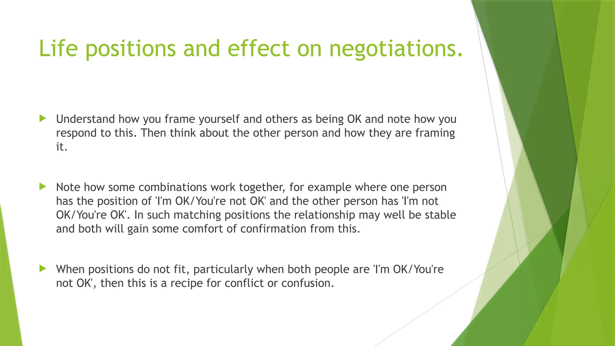 life positions- Im OK your OK - MBA20.pptx