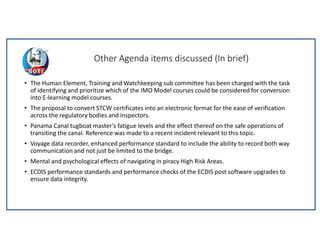 Imo msc 100 a gist | PDF