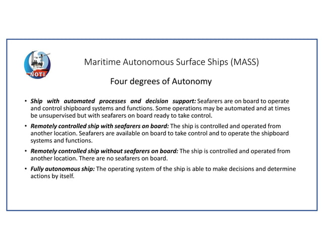 Imo msc 100 a gist | PDF