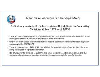 Imo msc 100 a gist | PDF