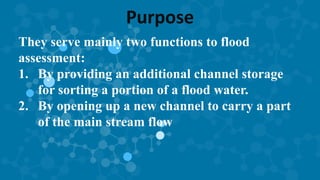 Diversion channel, water way and spreading ground | PPTX
