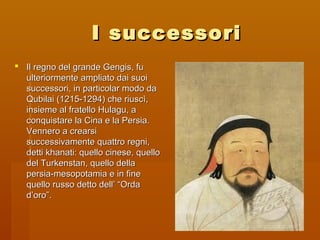 I mongoli | PPT