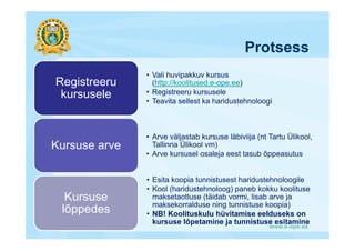 e-Õppe Arenduskeskuse koolitused | PPT