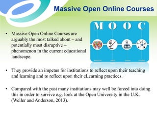 Moodle in the World of MOOCs: What Might the Future Look Like? | PPT