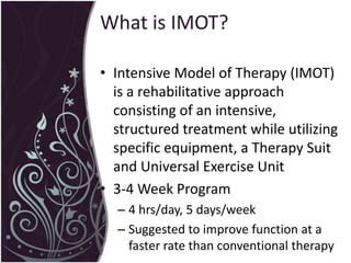 IMOT | PPTX | Brain and Nervous System Disorders | Diseases and Conditions