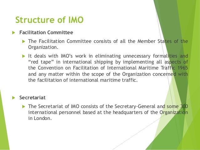 Imo – the international maritime organization