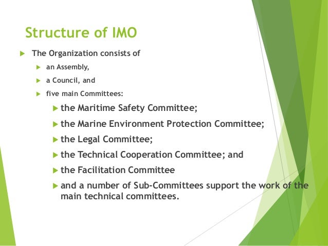 Imo – the international maritime organization