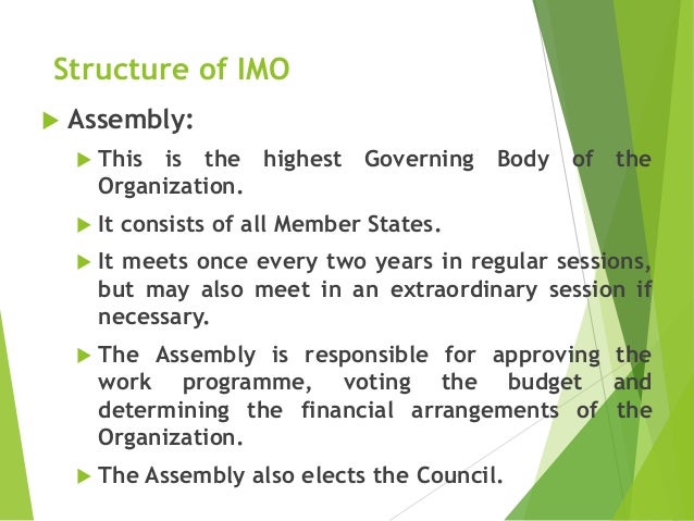 Imo – the international maritime organization