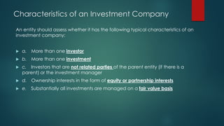 Investment Management overview | PPT