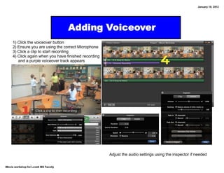 Intro to iMovie | PPT