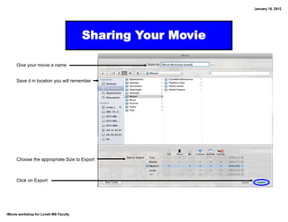 Intro to iMovie | PPT