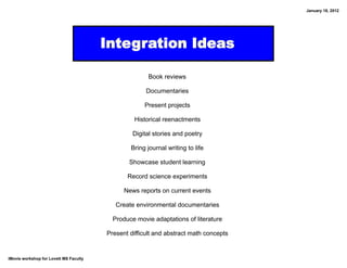 Intro to iMovie | PPT