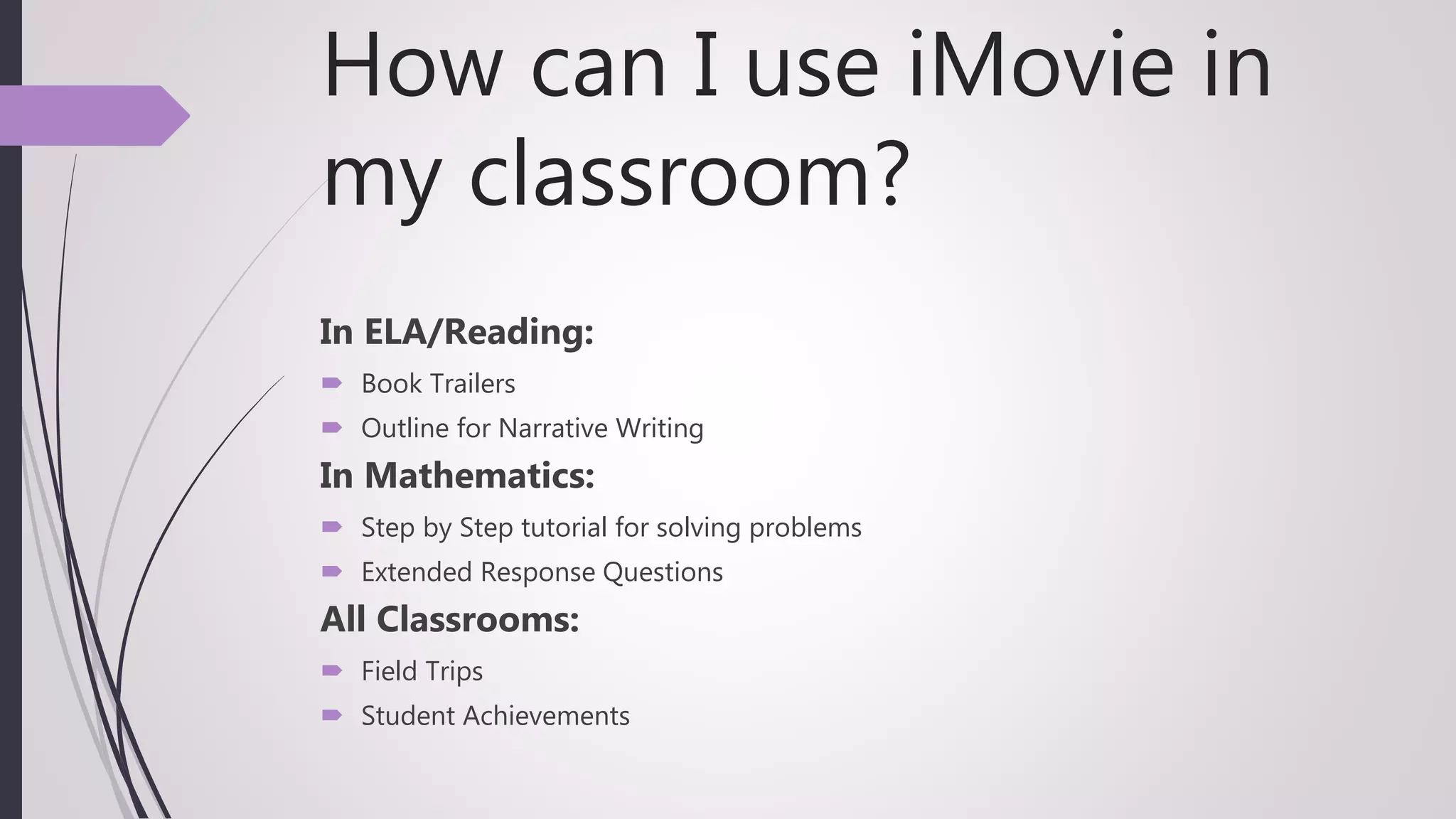 iMovie introduction | PPT