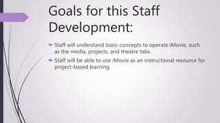 iMovie introduction | PPT