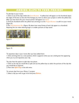 Imovie tutorial | PDF