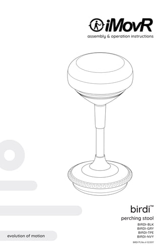 Birdi Perching Stool Assembly and Operation | PDF | Birds | Pets