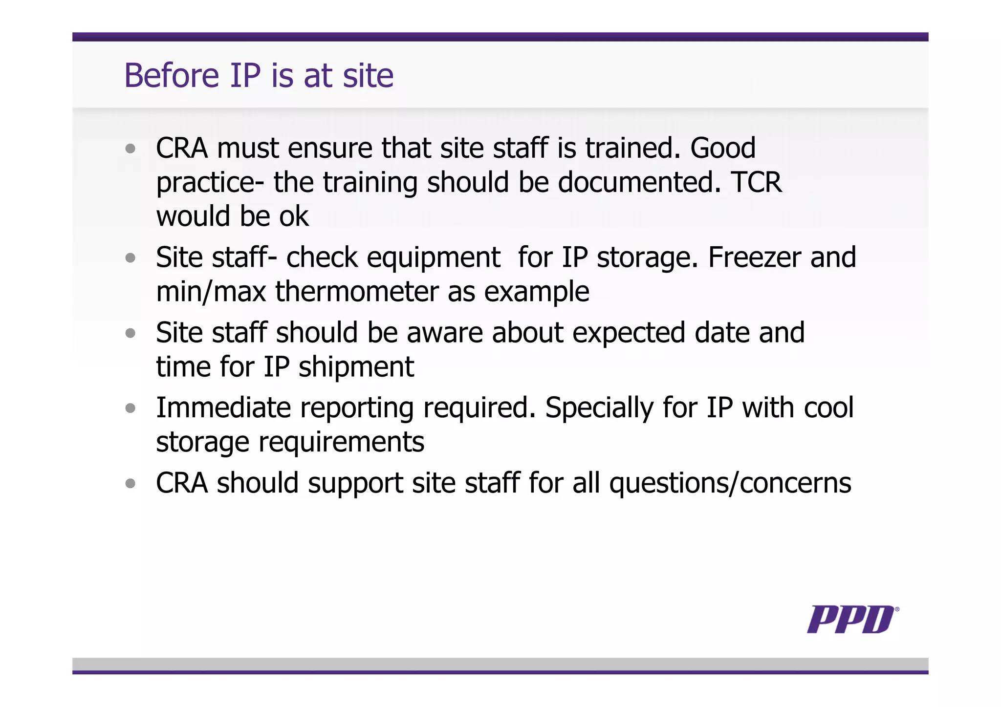 Imp management at site (UA) | PDF