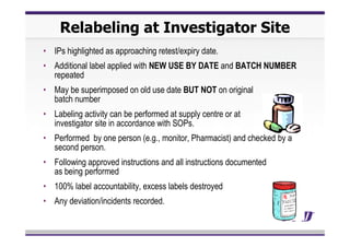 Imp management at site (UA) | PDF