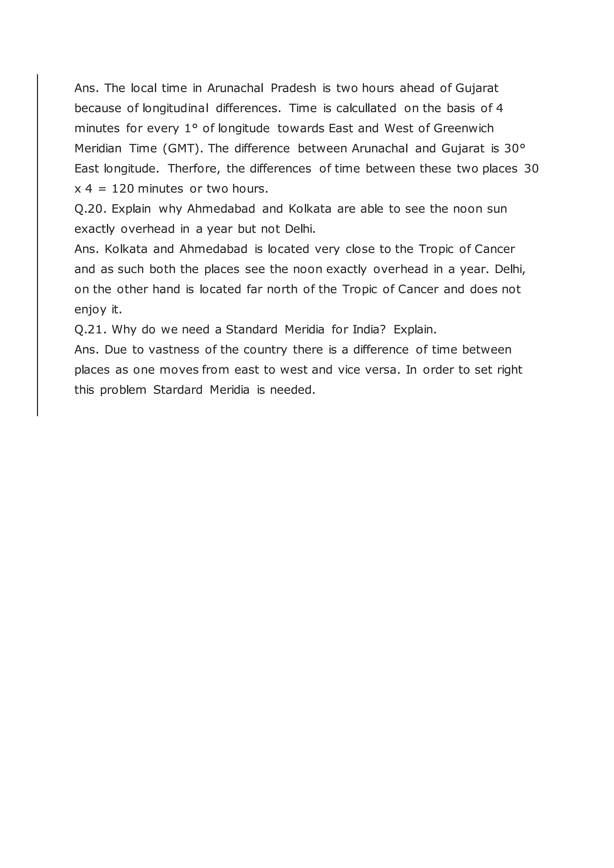 Imp. question india size location | DOCX