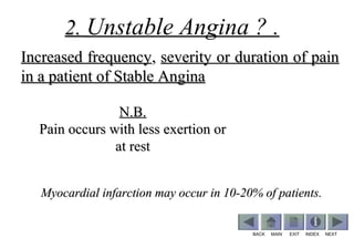 Management of Angina Pectoris | PPT